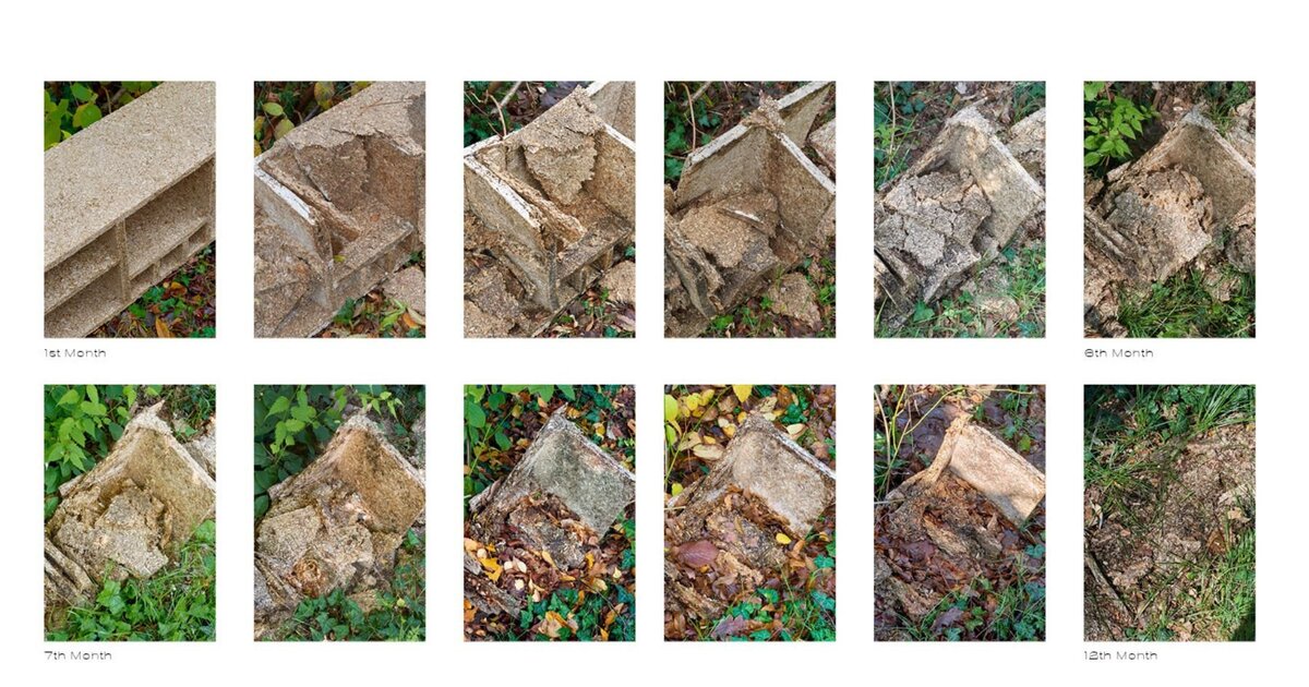 Compostboard : panneaux circulaires biodégradables en fibres (…)