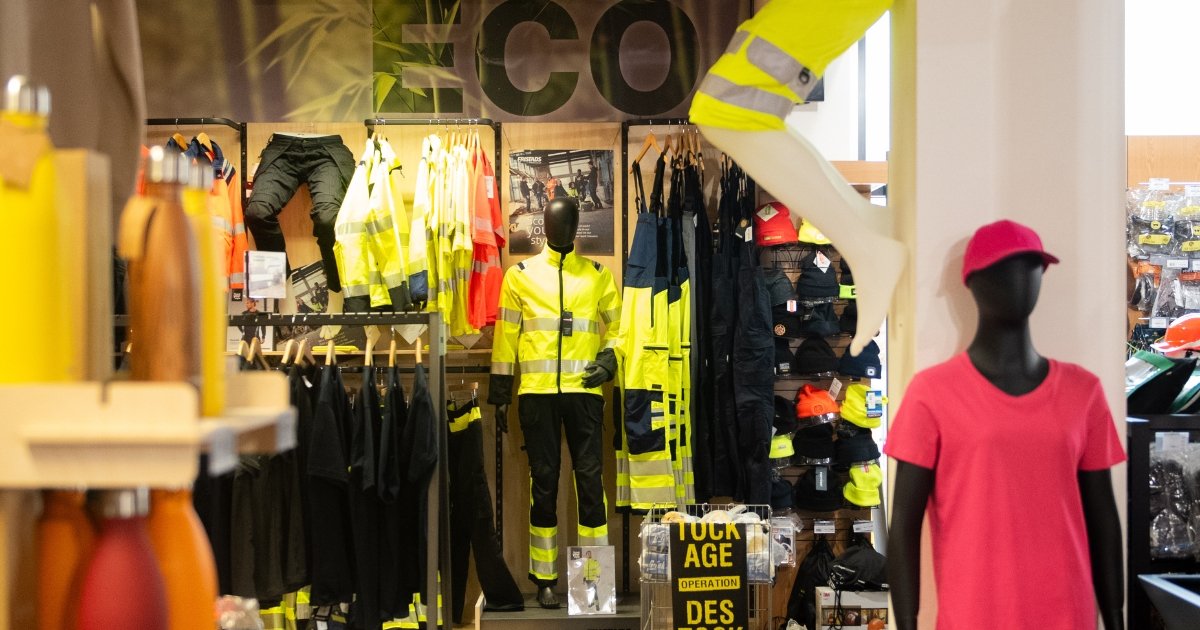 Projob Progression, nouvelle collection écoresponsable chez Action Wear